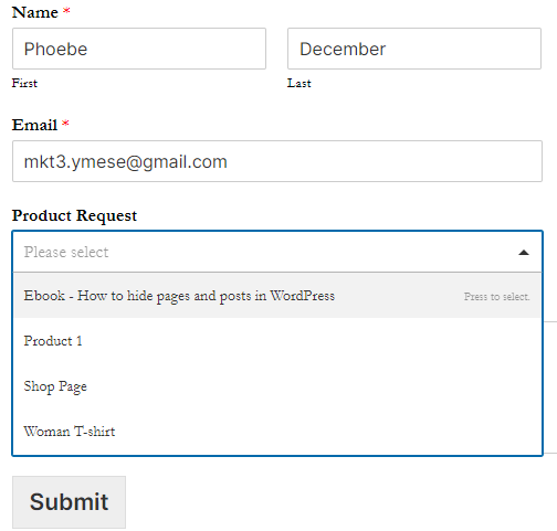 4 Easy Steps to Auto-populate Form Fields in WordPress - Pro Faceoff 4 Easy Steps to Auto-populate Form Fields in WordPress - Pro Faceoff